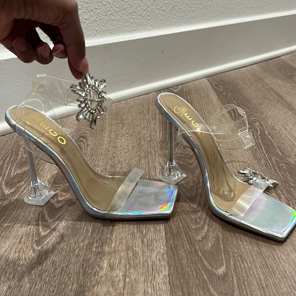 EGO | Shoes | Ego Shoes Size Uk 5 Us 7 Silver | Poshmark